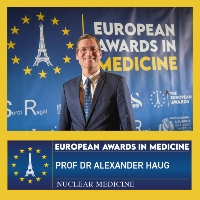 Prof.Dr. Haug awarded The European Awards in Medicine in the field of ...